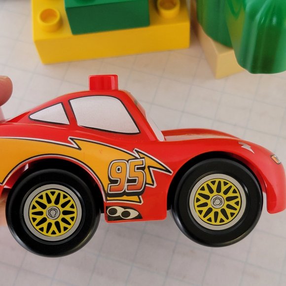 Lego | Toys | Lego Duplo Cars Red Rusteze Flame Green Cactus Lightning ...